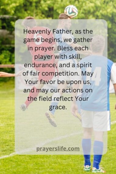 23 Best Prayer Before A Football Game