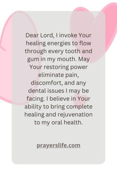 19 Effective Healing Prayer For Teeth And Gums
