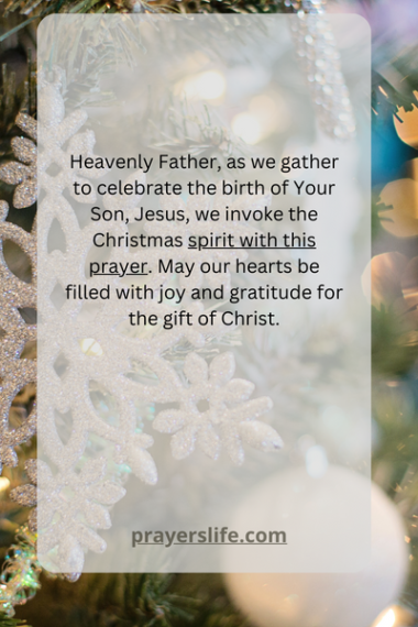 24 Best Opening Prayer For Christmas Party