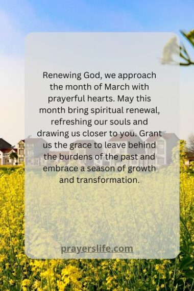 25 Powerful Prayer For The Month Of March