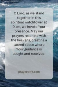 16 Powerful Prayer Watch From 9am To 12pm