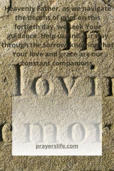19 Best Prayer For Forty Days After Death