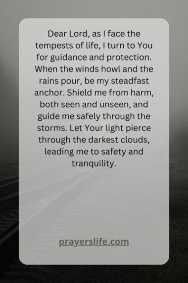 19 Effective Prayers For Safety In Bad Weather