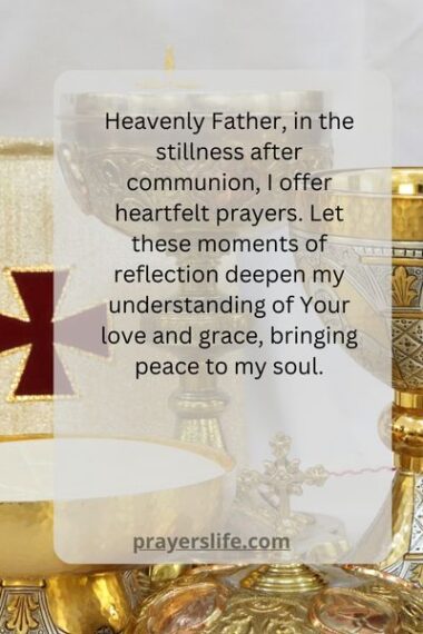 17 Powerful Prayers After Communion