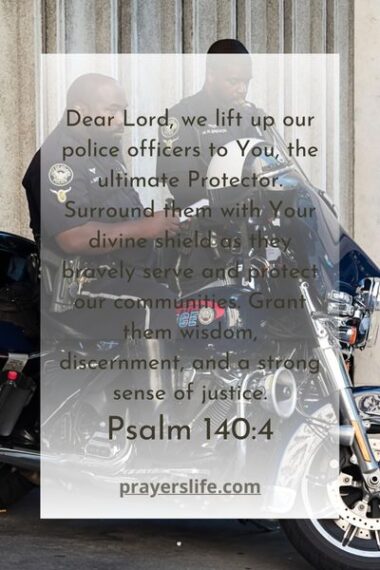 15 Powerful Prayer For A Police Officer