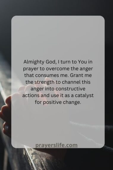21 Helpful Prayer Points Against Anger And Bitterness