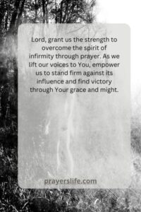 18 Powerful Prayer Against Spirit Of Infirmity
