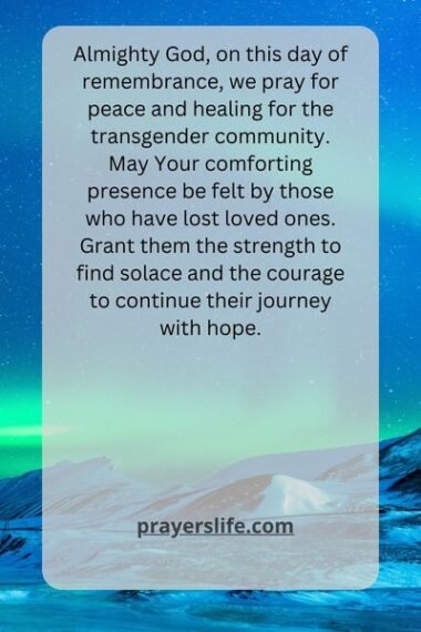 17 Powerful Prayer For Transgender Day Of Remembrance