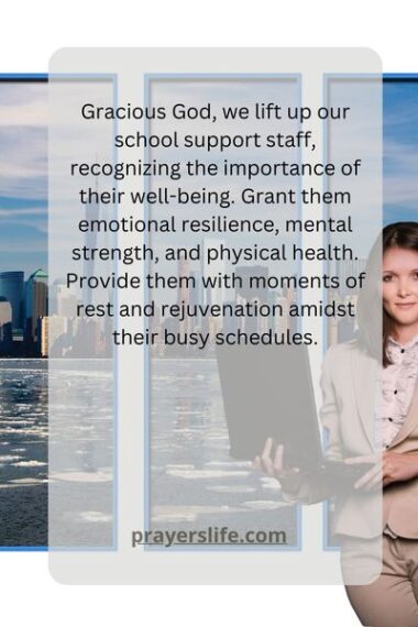 15 Powerful Prayer For Support Staff In Schools
