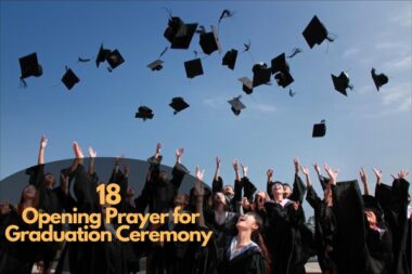 18 Opening Prayer For Graduation Ceremony