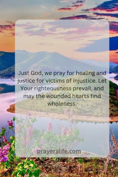 26 Powerful Prayer For Victims Of Injustice