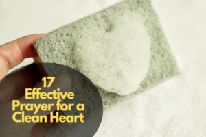 17 Effective Prayer For A Clean Heart