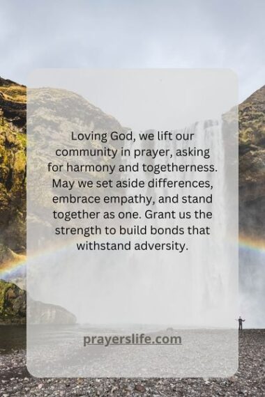 22 Short Prayer For The Community