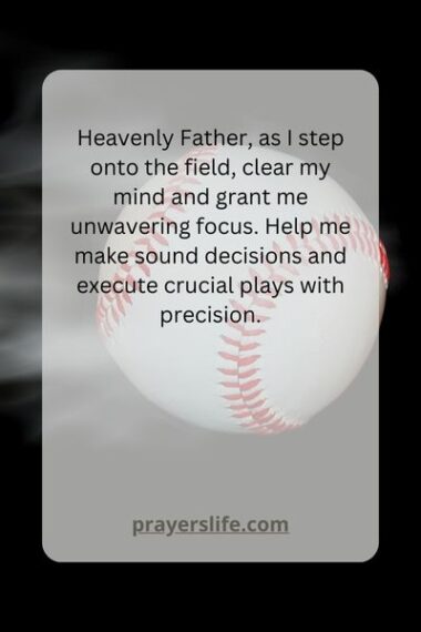 24 Effective Prayer For A Baseball Player