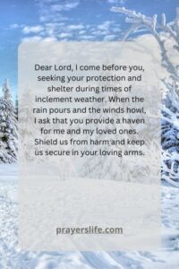 17 Powerful Prayer For Bad Weather To Go Away