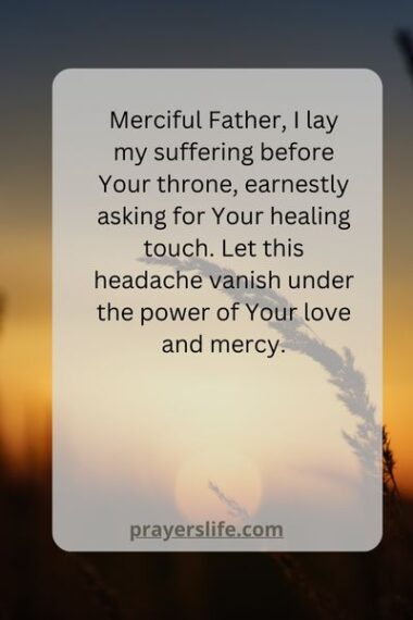 22 Powerful Prayer For Headache To Go Away