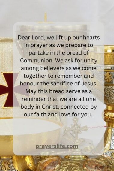18 Effective Prayers For The Bread At Communion