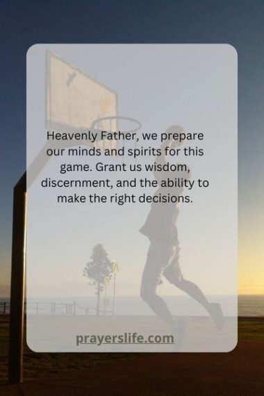 20 Best Prayer Before A Basketball Game