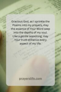 26 Effective Psalms To Pray With Salt