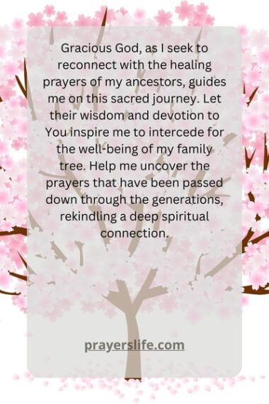 20 Effective Healing Prayer For Family Tree