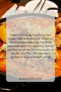 22 Powerful Prayers When Breaking Fast