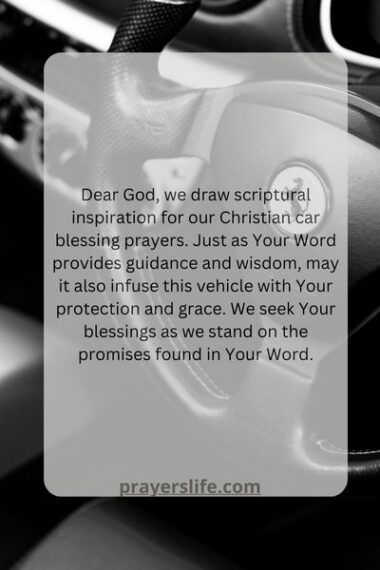 20 Wonderful Christian Prayer For New Car Blessing