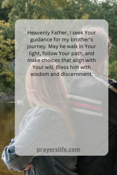25 Powerful Prayer For A Brother