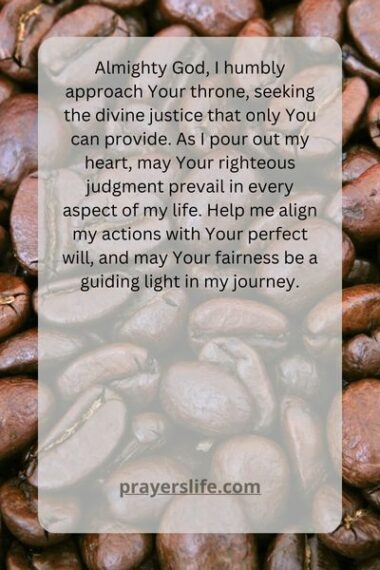 19 Powerful Prayer To The Just Judge