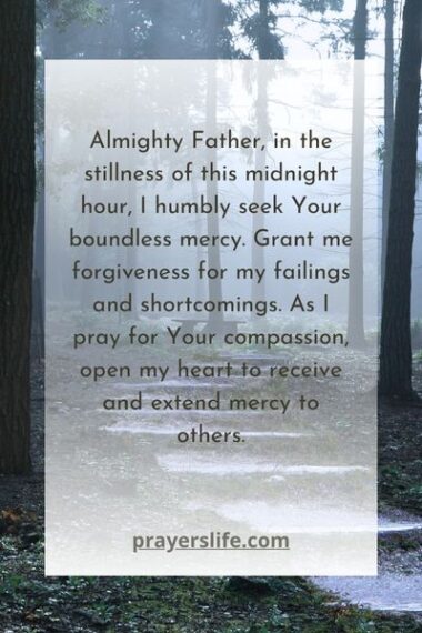 27 Powerful Midnight Prayer Points For Mercy
