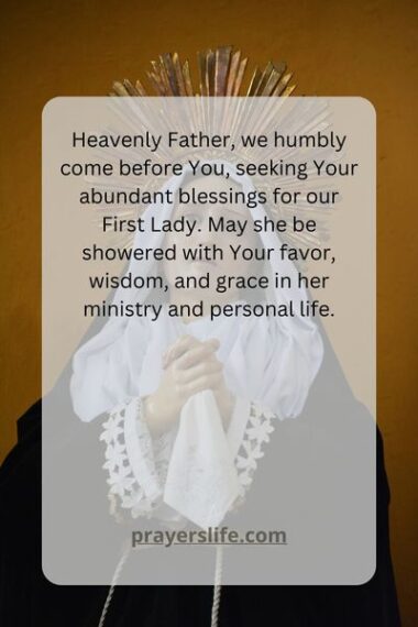 25 Effective Prayer For First Lady Of The Church