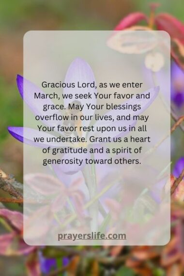 25 Powerful Prayer For The Month Of March