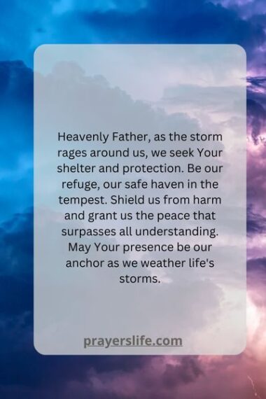 27 Powerful Prayer For Protection During Storm