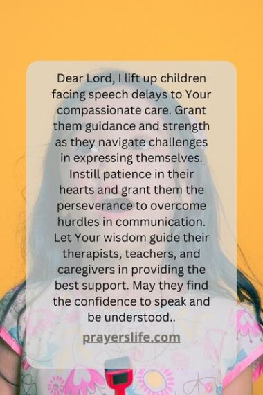 16 Powerful Prayer For Child With Speech Dela