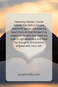 17 Effective Prayer For A Clean Heart