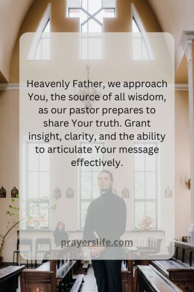 18 Powerful Pastoral Prayer Before Sermon With Examples