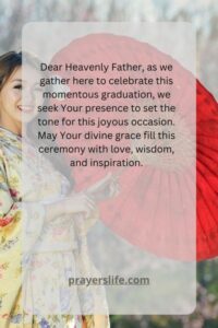 18 Opening Prayer For Graduation Ceremony