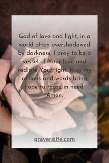 23 Amazing Prayer About Being A Light To Others