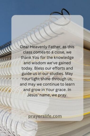 Discover 15 Extreme Short Closing Prayer For Class