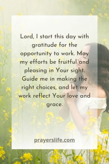 15 Rejuvenating Prayers In The Morning Before Work