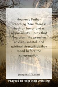 18 Strong Prayer For The Preacher Before Sermon