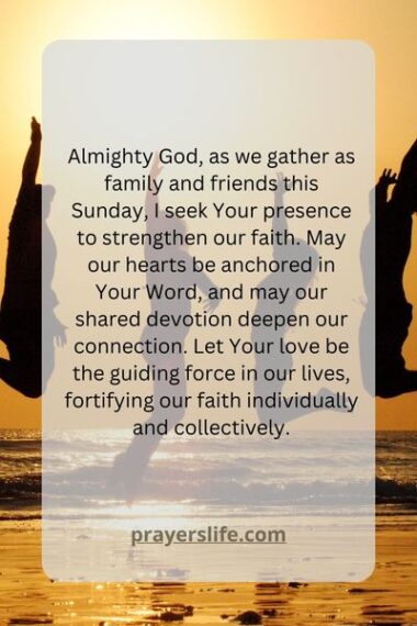 22 Powerful Sunday Morning Prayer For Family And Friends