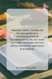 20 Powerful Psalm Prayers For Money