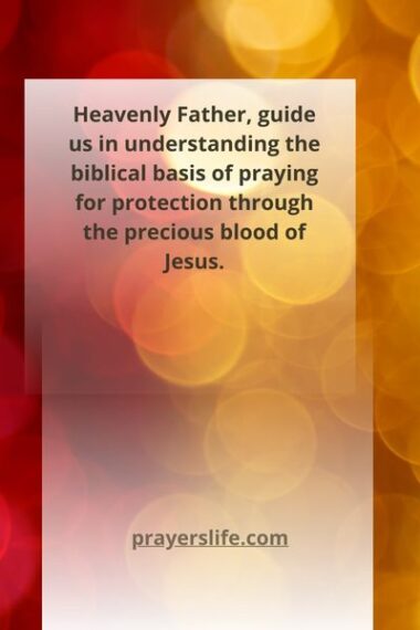 23 Prayer For Protection Through The Precious Blood Of Jesus