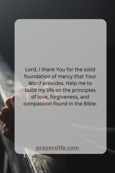 21 Effective Prayer Points For Mercy With Bible Verses