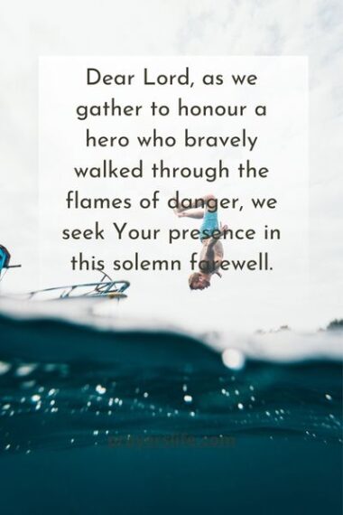 15 Effective Fireman's Prayer For Funeral