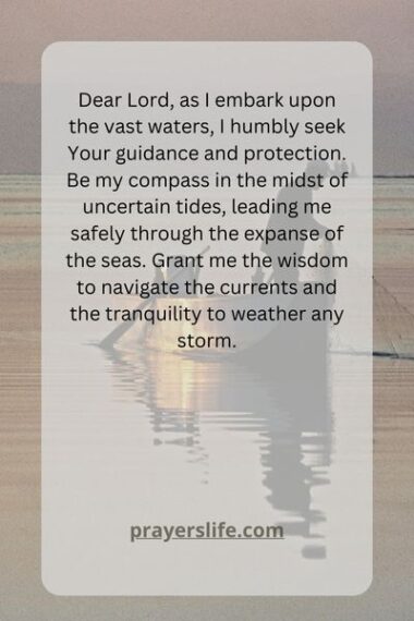 18 Powerful Fisherman's Prayer For Safety