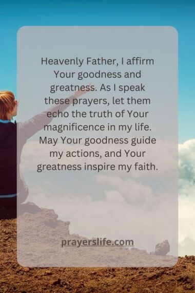 20 Awesome God Is Good God Is Great Prayer