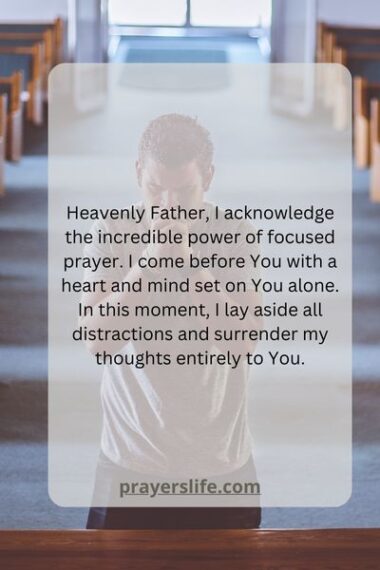 24 Powerful Prayers Against Spirit Of Distraction