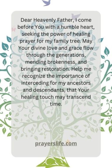 20 Effective Healing Prayer For Family Tree