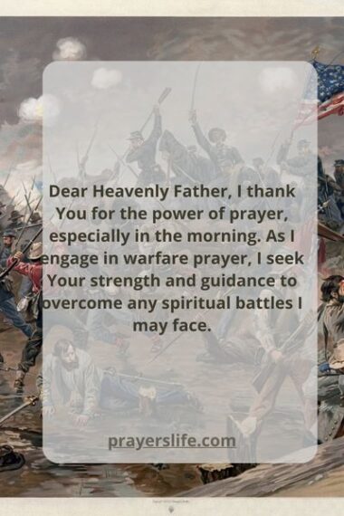 18 Powerful Warfare Prayer Before Starting Your Day